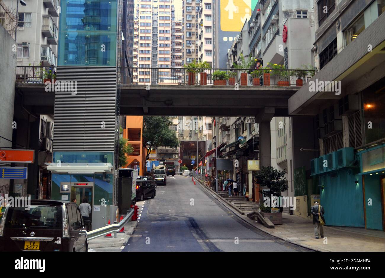 Hong Kong - Possession Street where the British took control by treaty ...