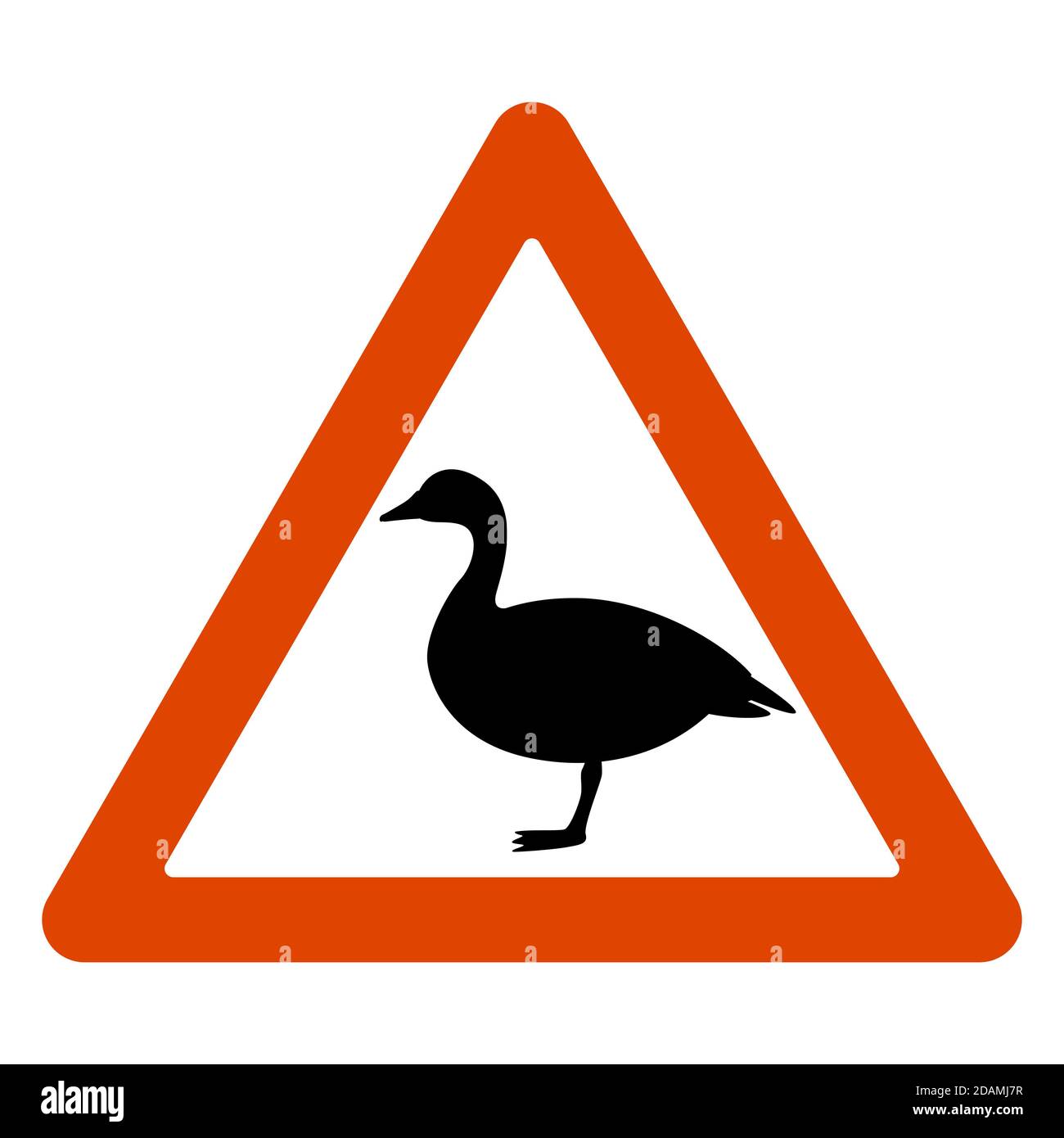 Geese warning sign hi-res stock photography and images - Alamy
