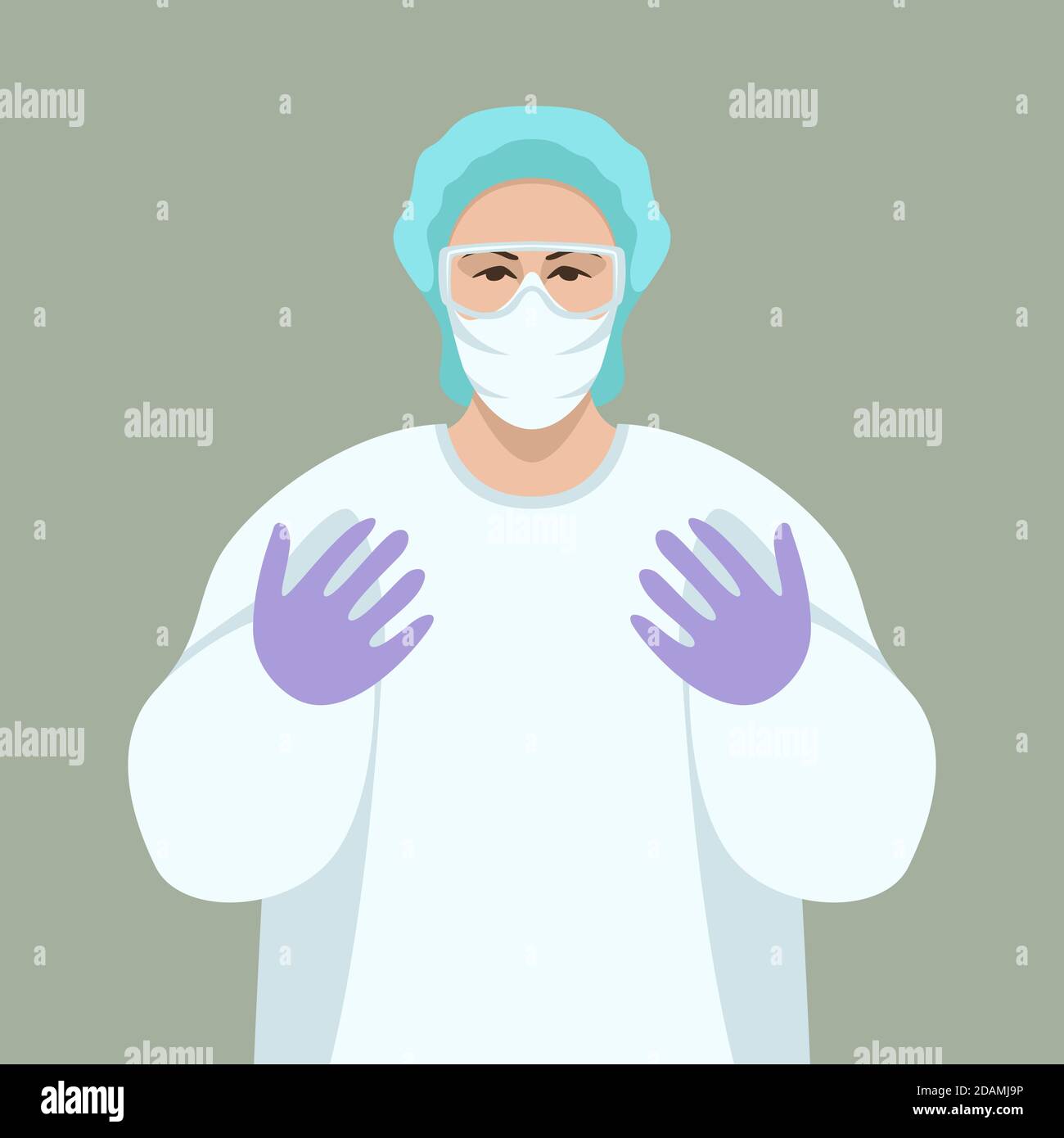 Surgeon doctor cartoon illustration hi-res stock photography and images ...