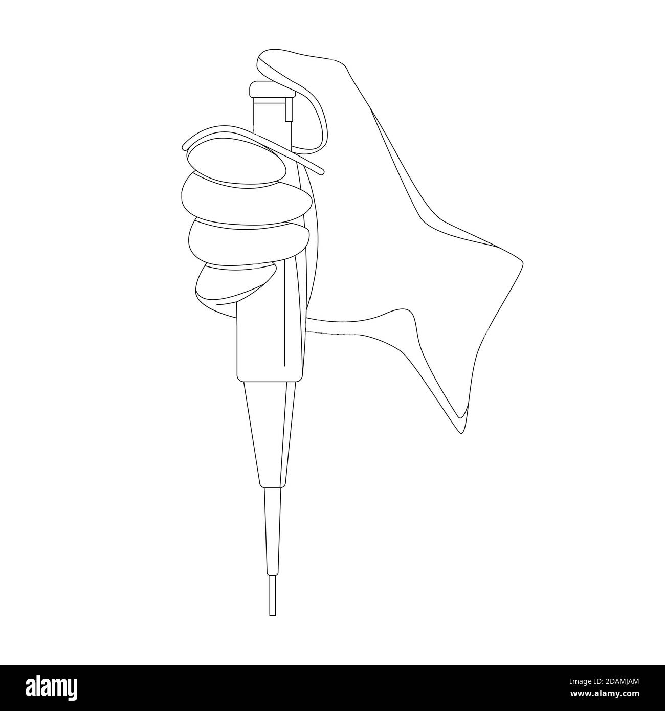 Graduated pipette hi-res stock photography and images - Alamy
