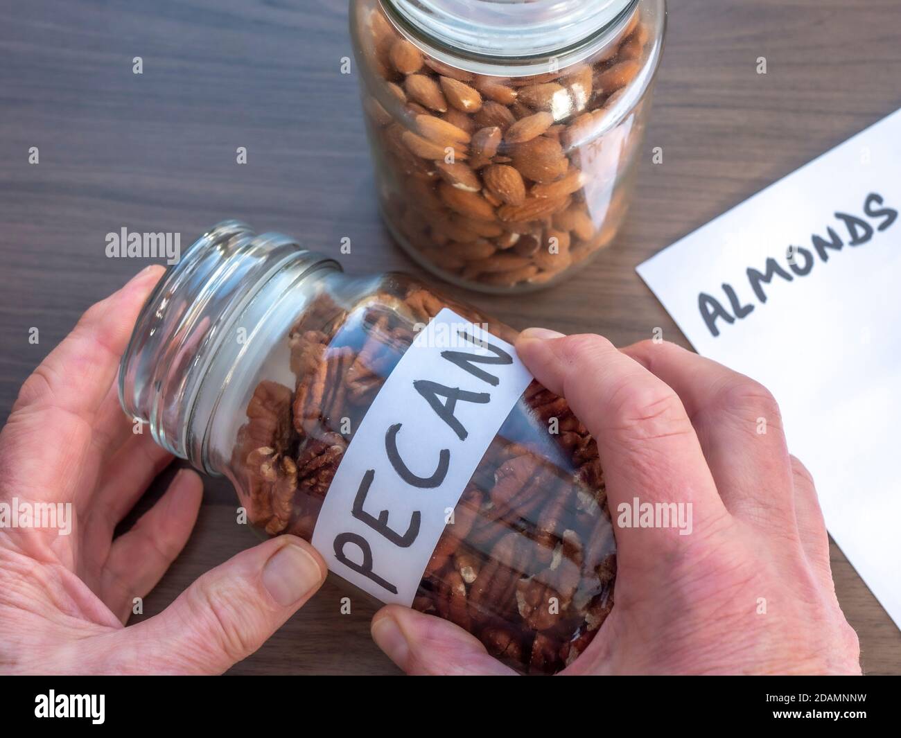 Hand written labels hi-res stock photography and images - Alamy