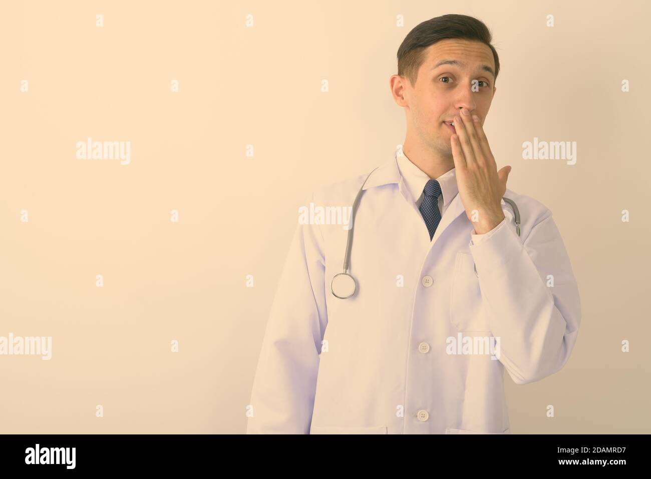 Medical doctor hand vintage hi-res stock photography and images - Alamy