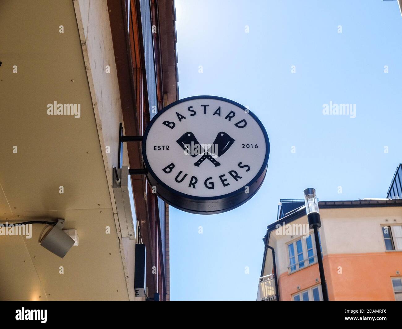 Bastard Burgers restaurant. Bastard Burgers is a swedish franchise of ...