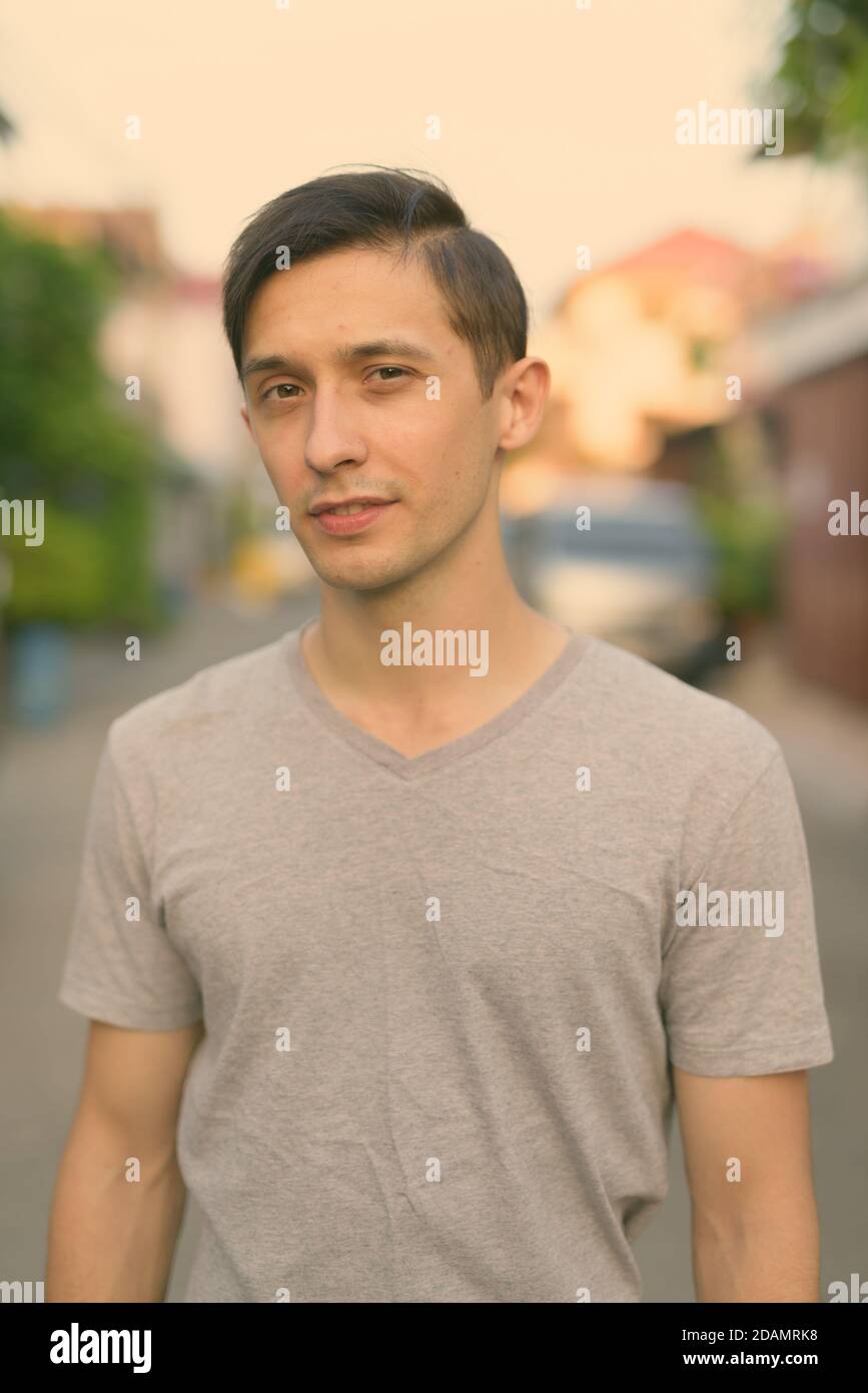 One handsome man hi-res stock photography and images - Alamy