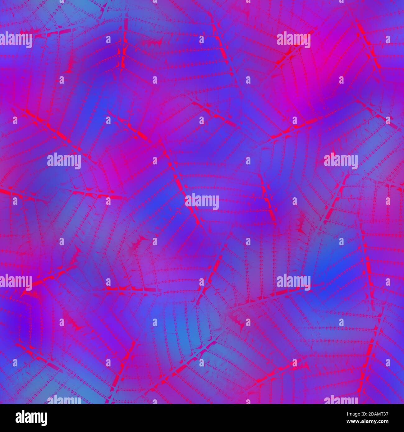 Seamless intense red and blue leaf pattern Stock Photo - Alamy