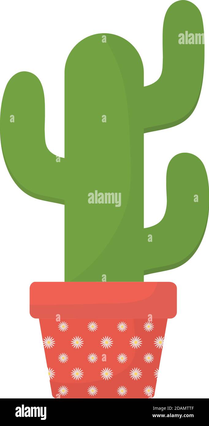 cactus icon over white background Stock Vector Image & Art - Alamy