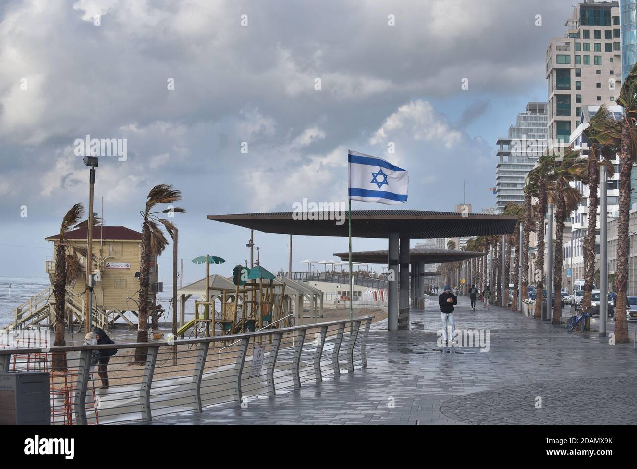 Promenade israel seaside street hi-res stock photography and images - Alamy