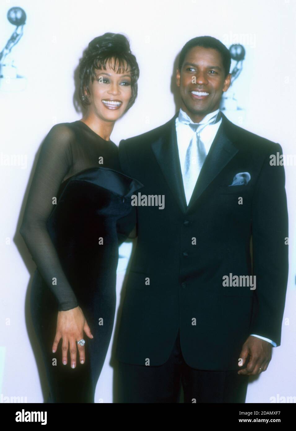 Pasadena, California, USA 6th April 1996 Singer Whitney Houston and ...