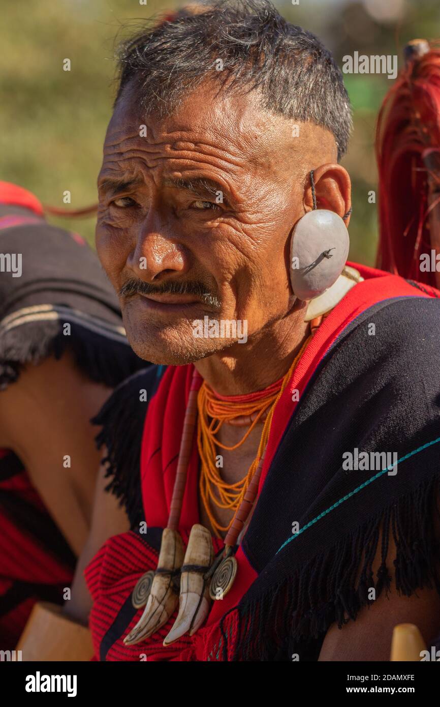 Naga warrior portrait hi-res stock photography and images - Alamy