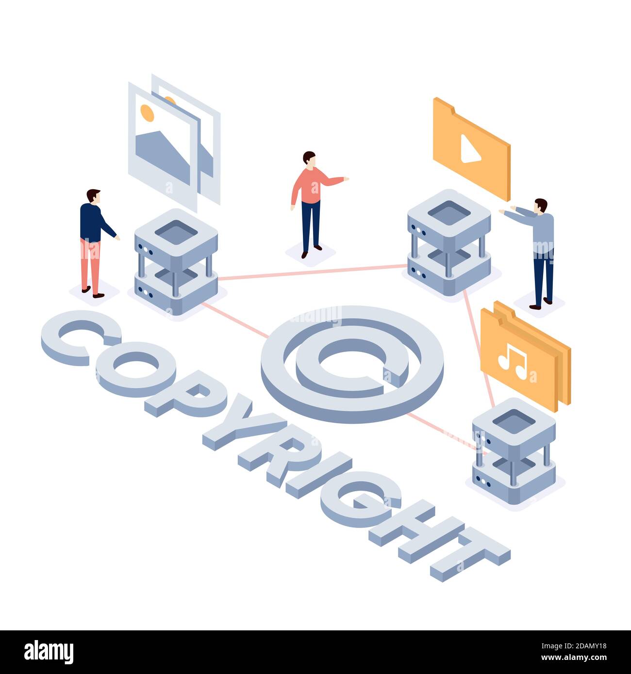 Copyright symbol logo Cut Out Stock Images & Pictures - Alamy