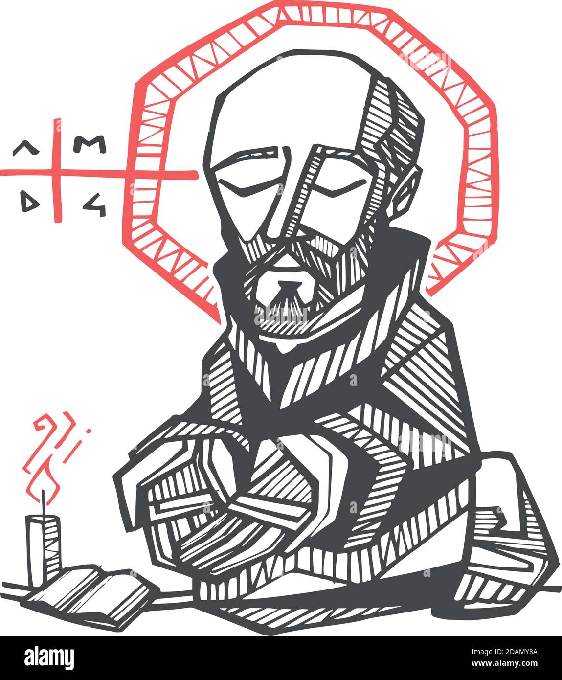 Saint ignatius of loyola Cut Out Stock Images & Pictures - Alamy