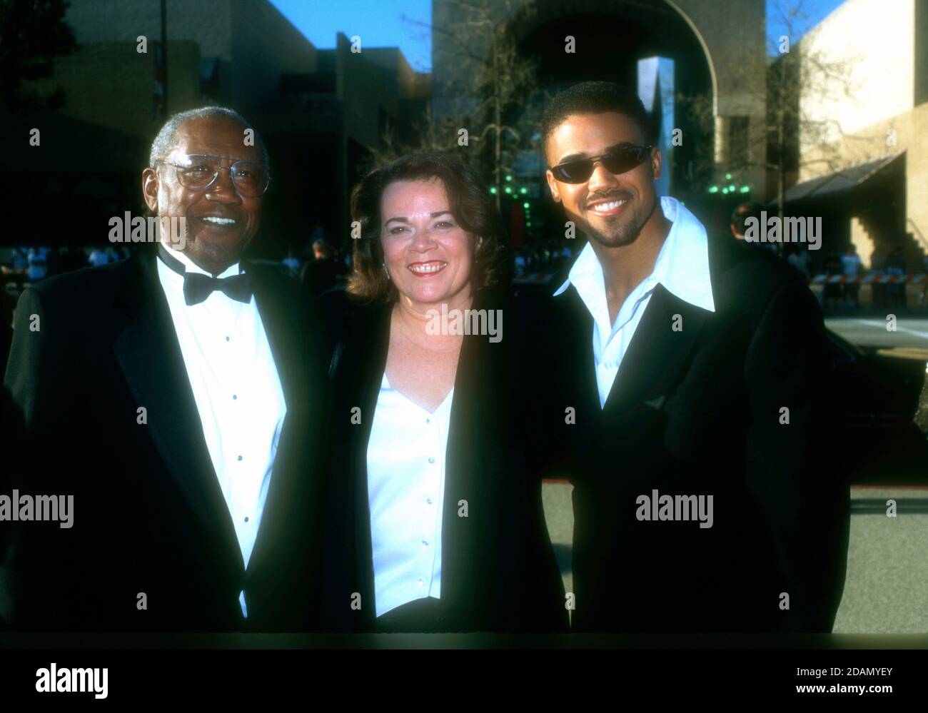 Pasadena, California, USA 6th April 1996 Actor Shemar Moore and his ...