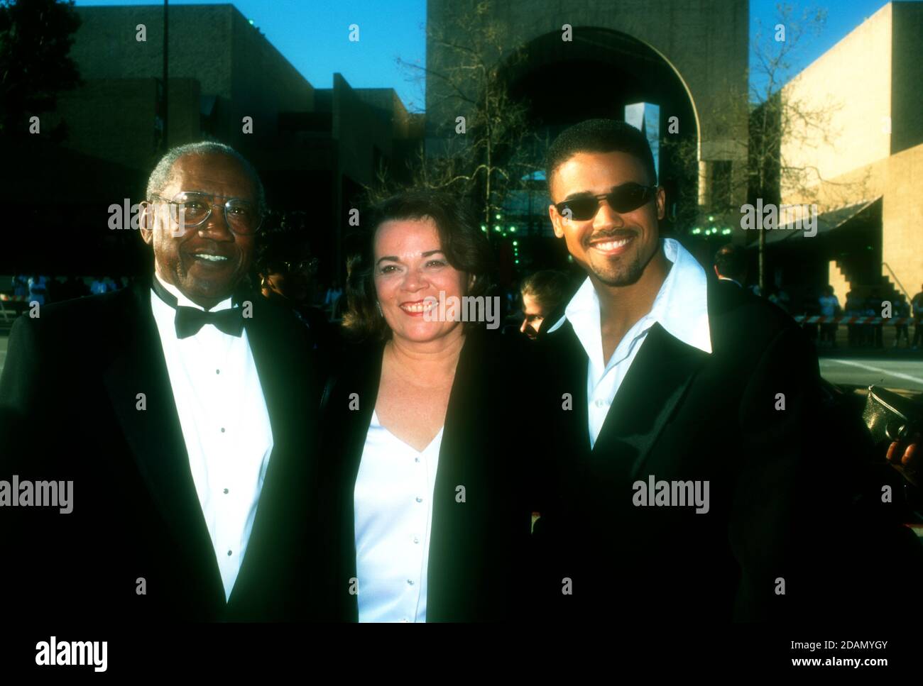 Pasadena, California, USA 6th April 1996 Actor Shemar Moore and his ...