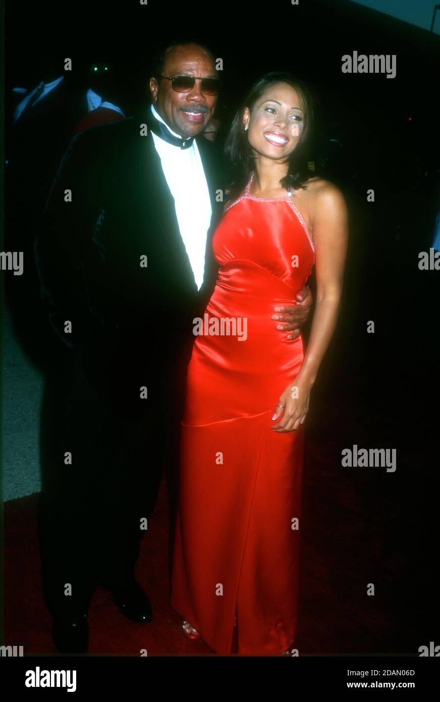 Pasadena, California, USA 6th April 1996 Producer Quincy Jones and ...
