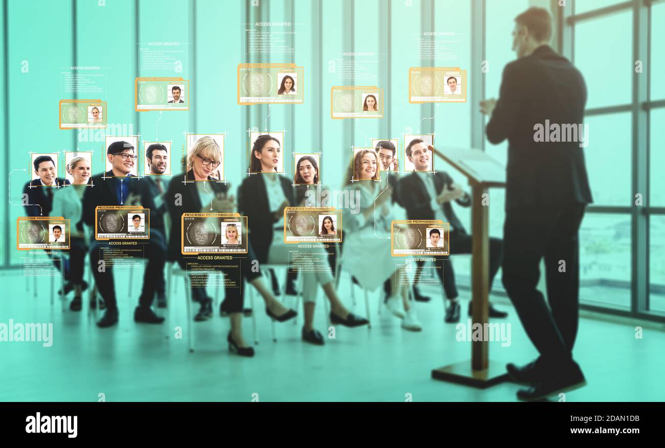 Facial recognition of crowd hi-res stock photography and images - Alamy