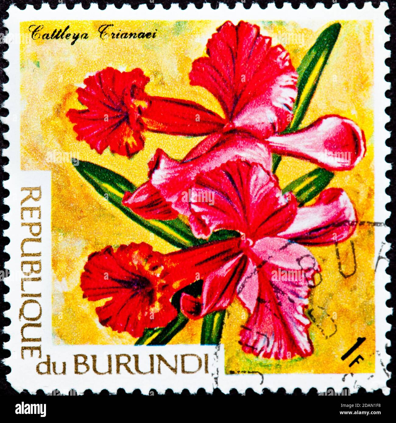 BURUNDI - CIRCA 1973: A stamp printed in Republic of Burundi shows ...