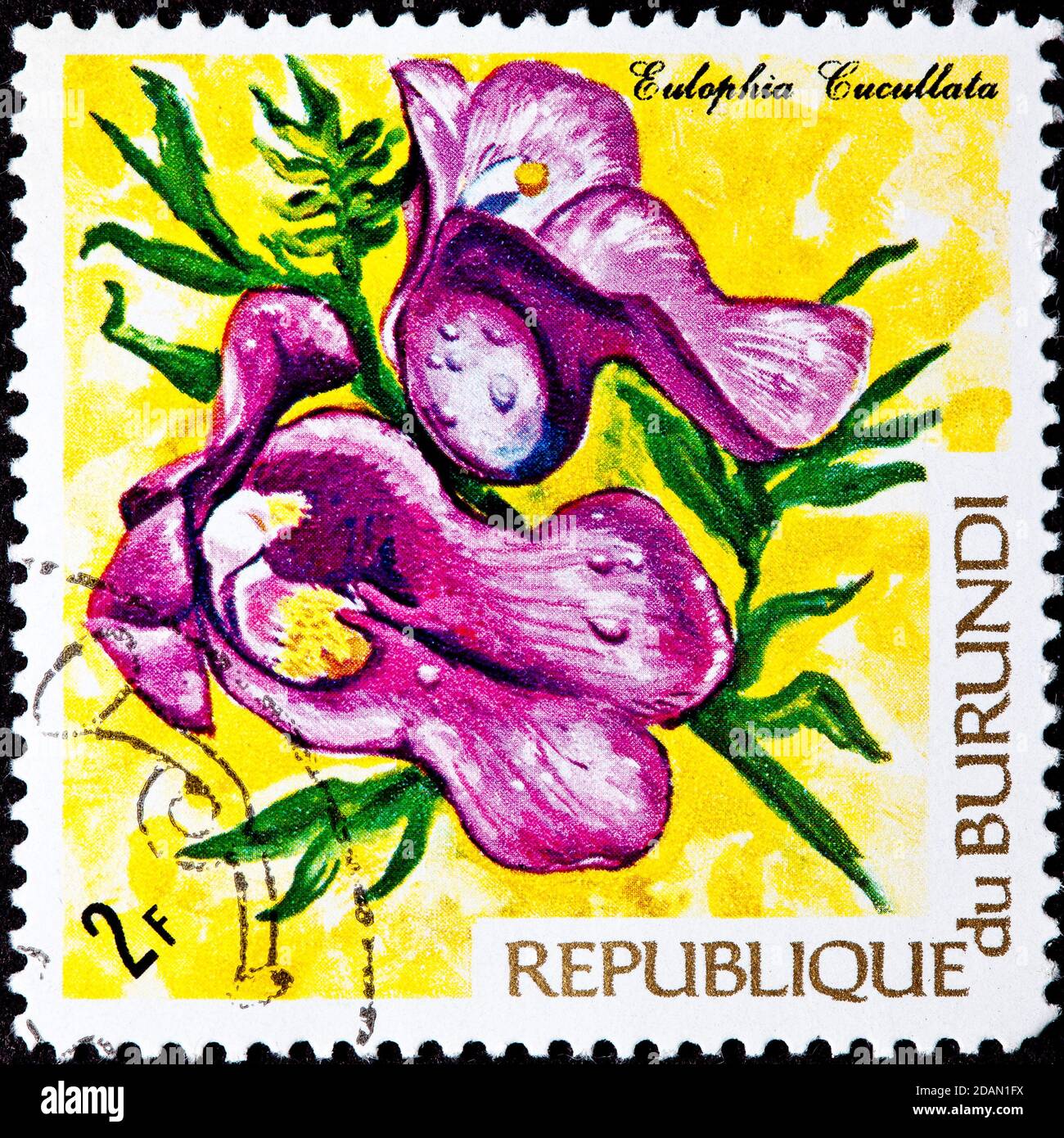 BURUNDI - CIRCA 1973: A stamp printed in Republic of Burundi shows ...