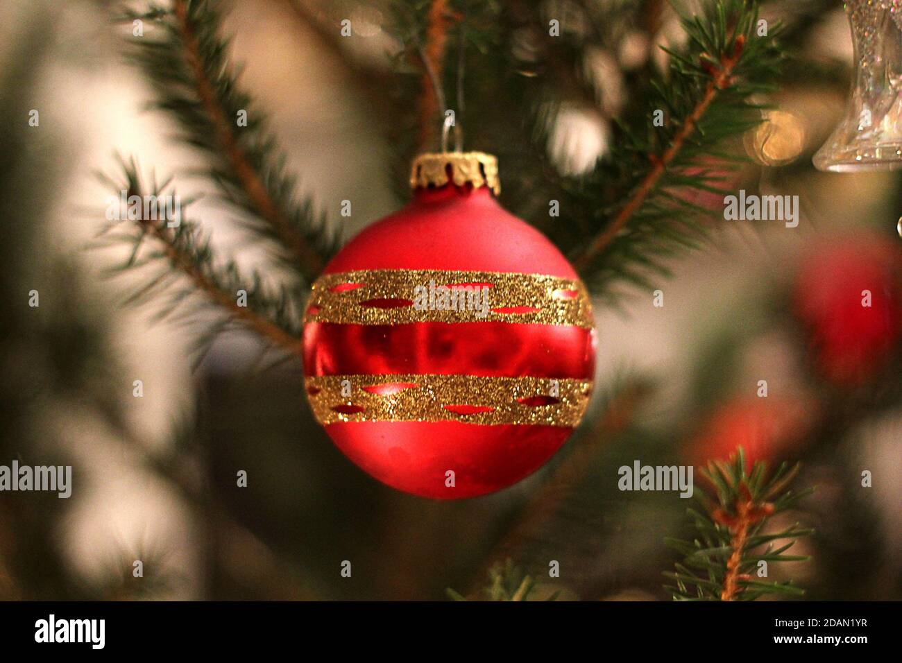 Single tree bauble hi-res stock photography and images - Alamy