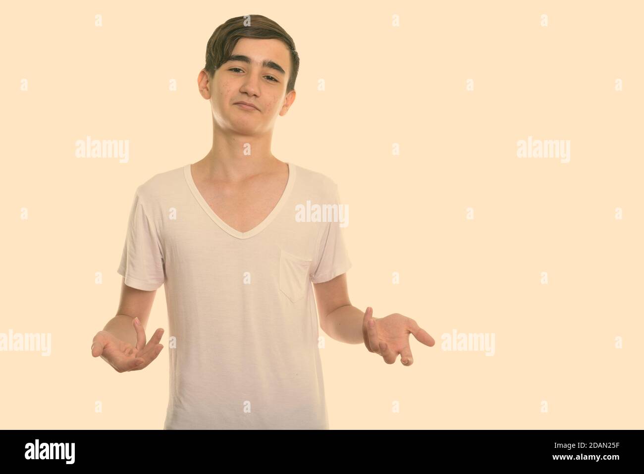 Confused boy hi-res stock photography and images - Alamy