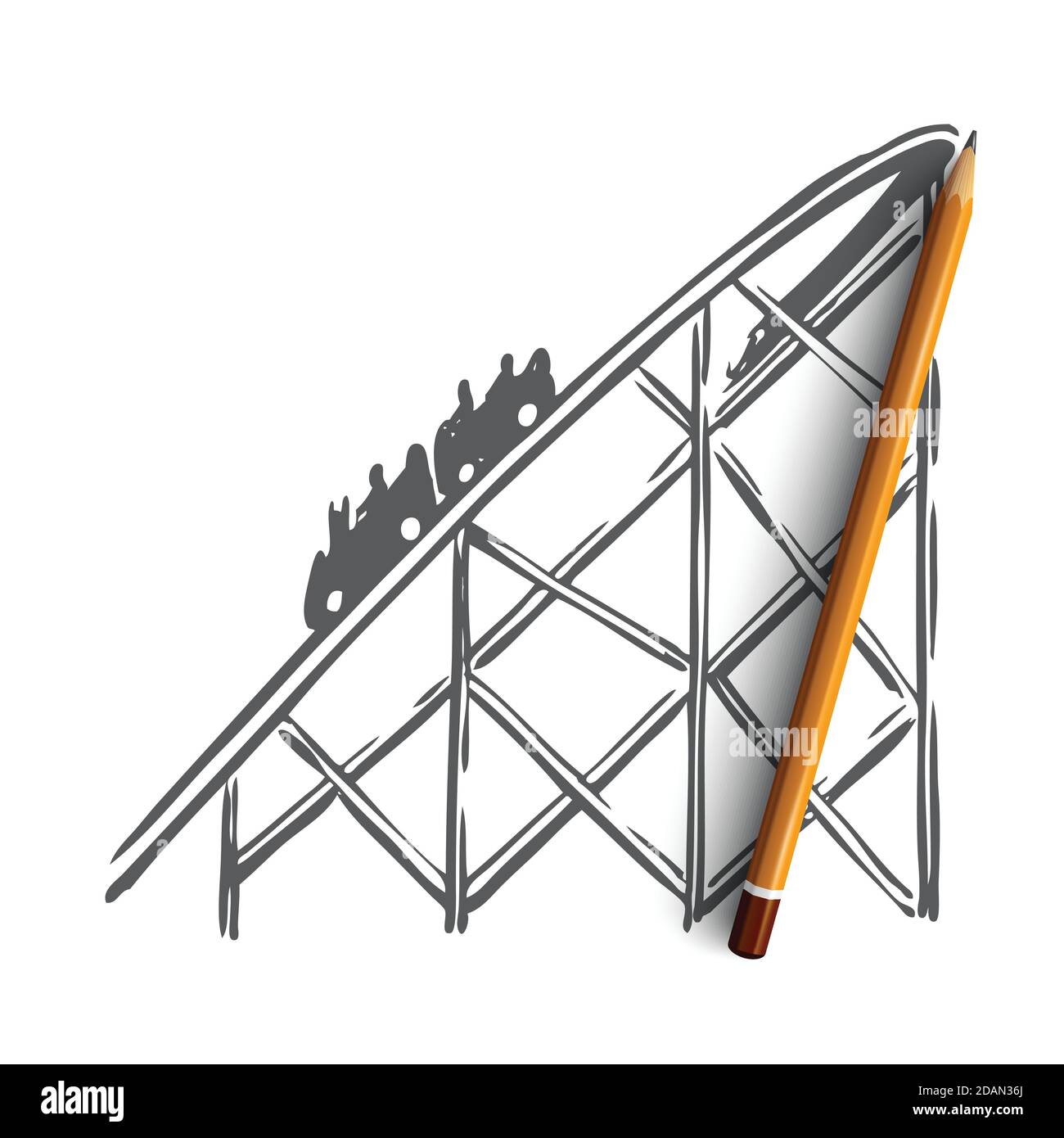 Roller Coaster Positive Slope