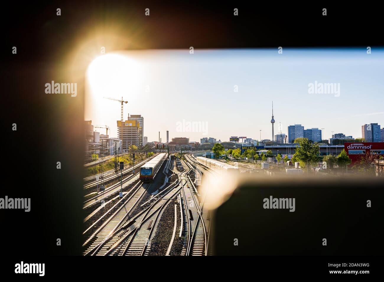 Light rail train hi-res stock photography and images - Alamy