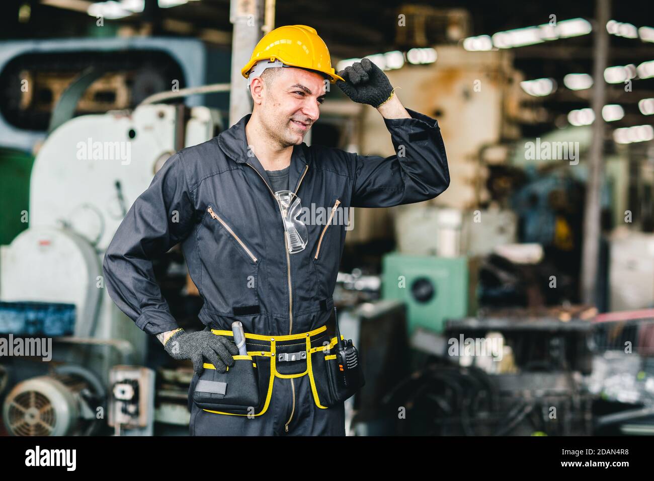 Russian factory worker hi-res stock photography and images - Alamy