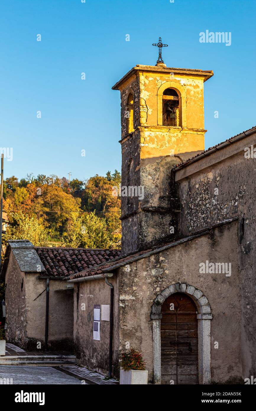 Purano di Valpolicella, a small town with many buildings of medieval ...