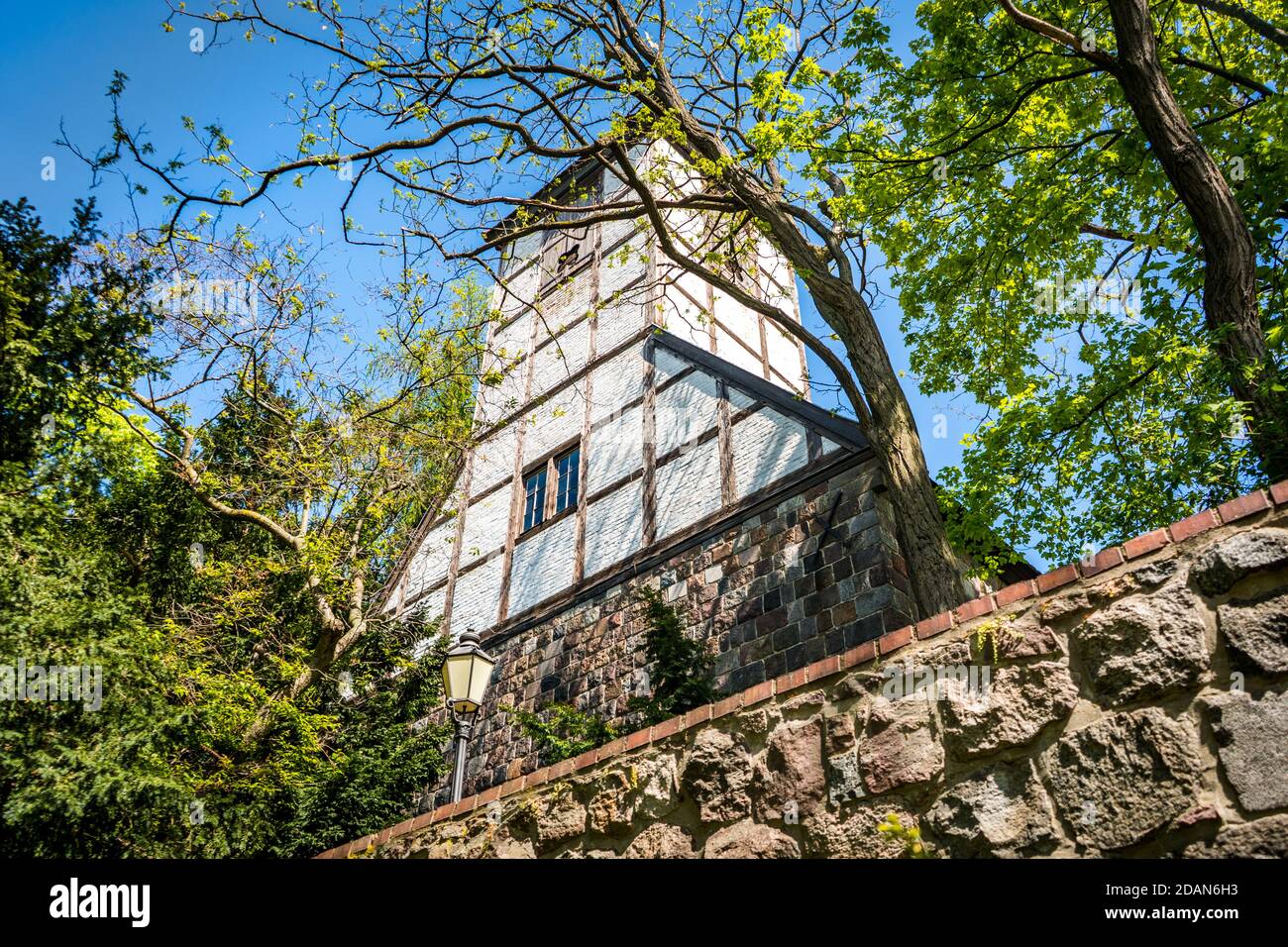 old house in the forest Stock Photo - Alamy