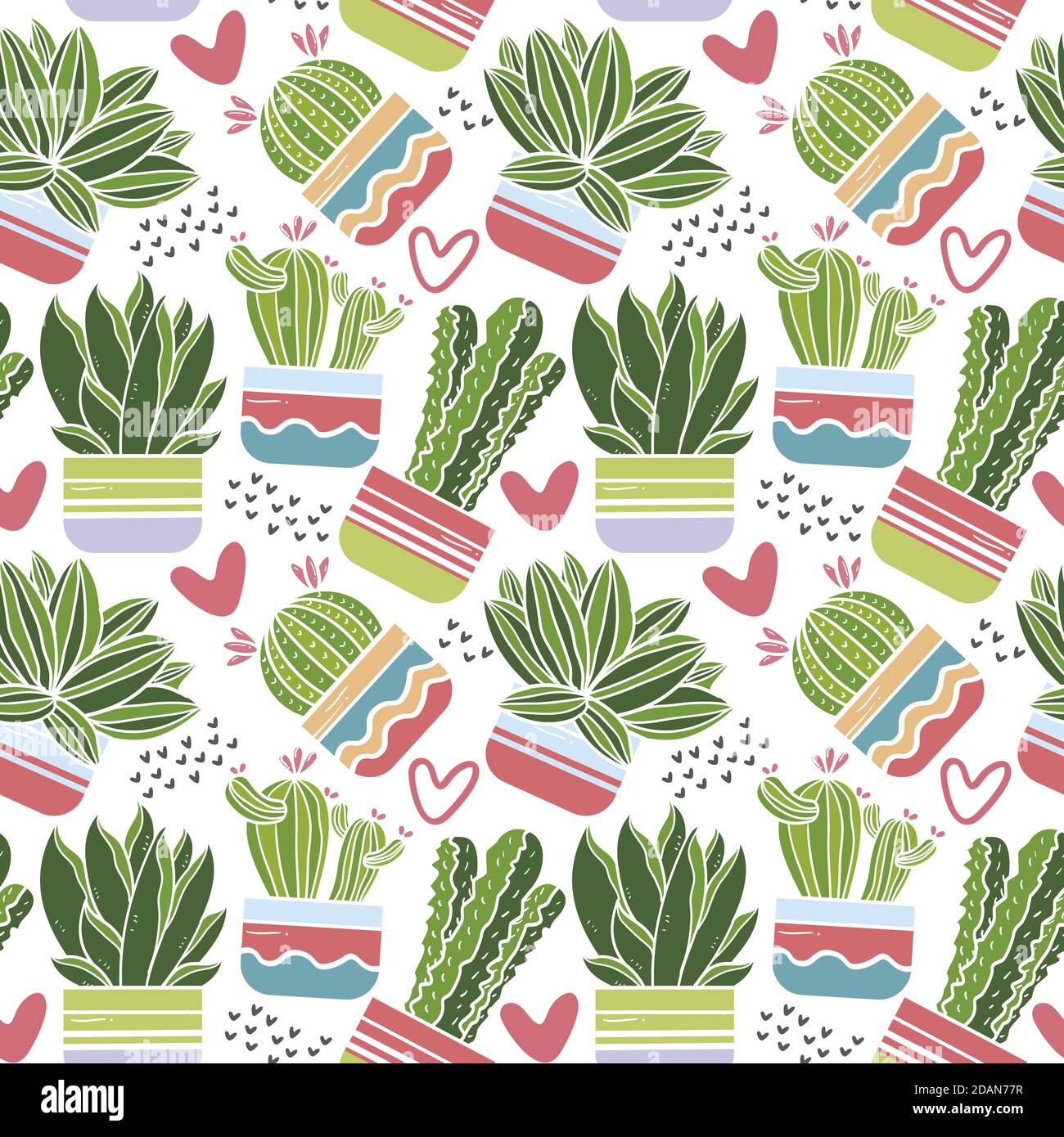 Succulent theme Stock Vector Images - Alamy