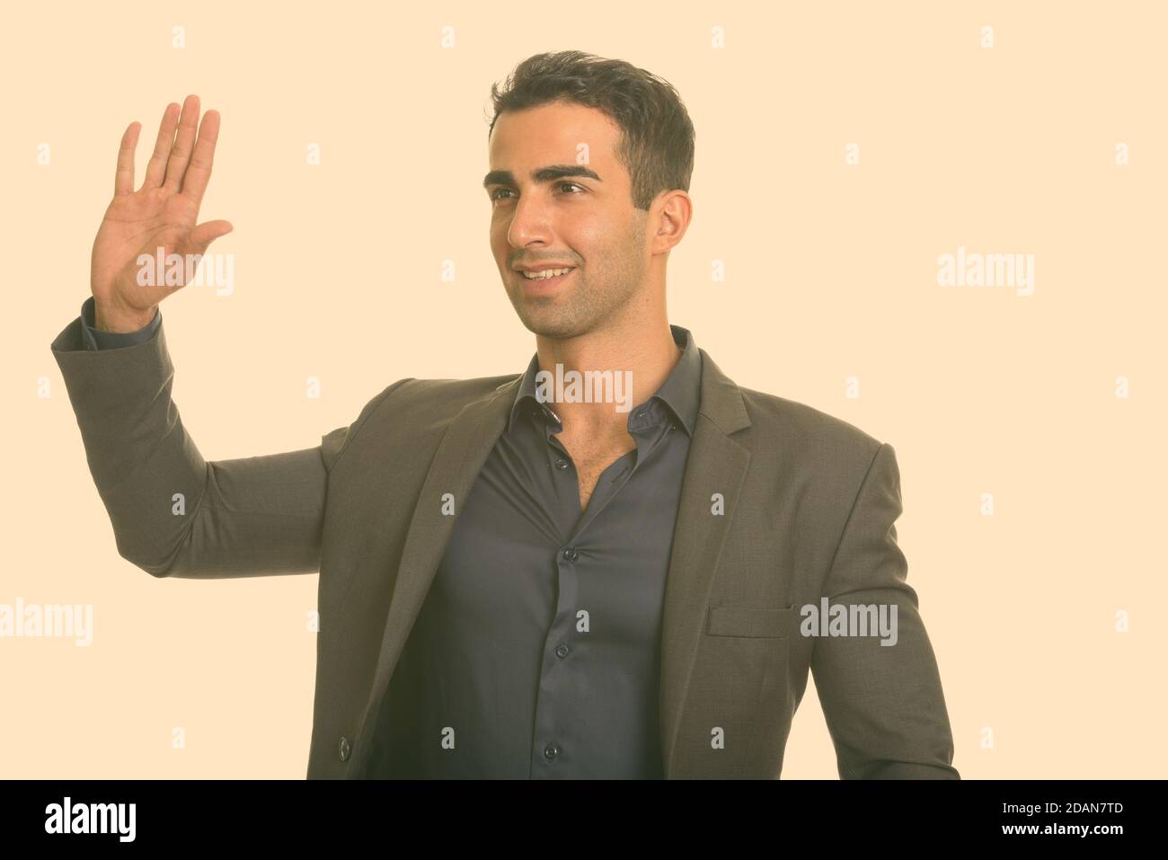 Happy iranian worker hi-res stock photography and images - Alamy