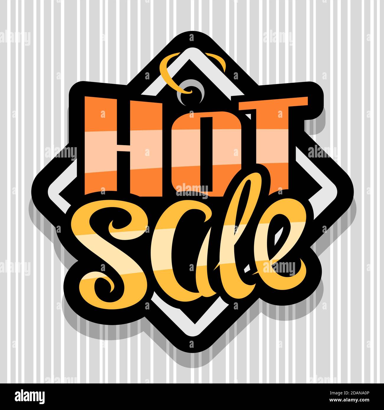 Hot marketing logo Stock Vector Images - Alamy