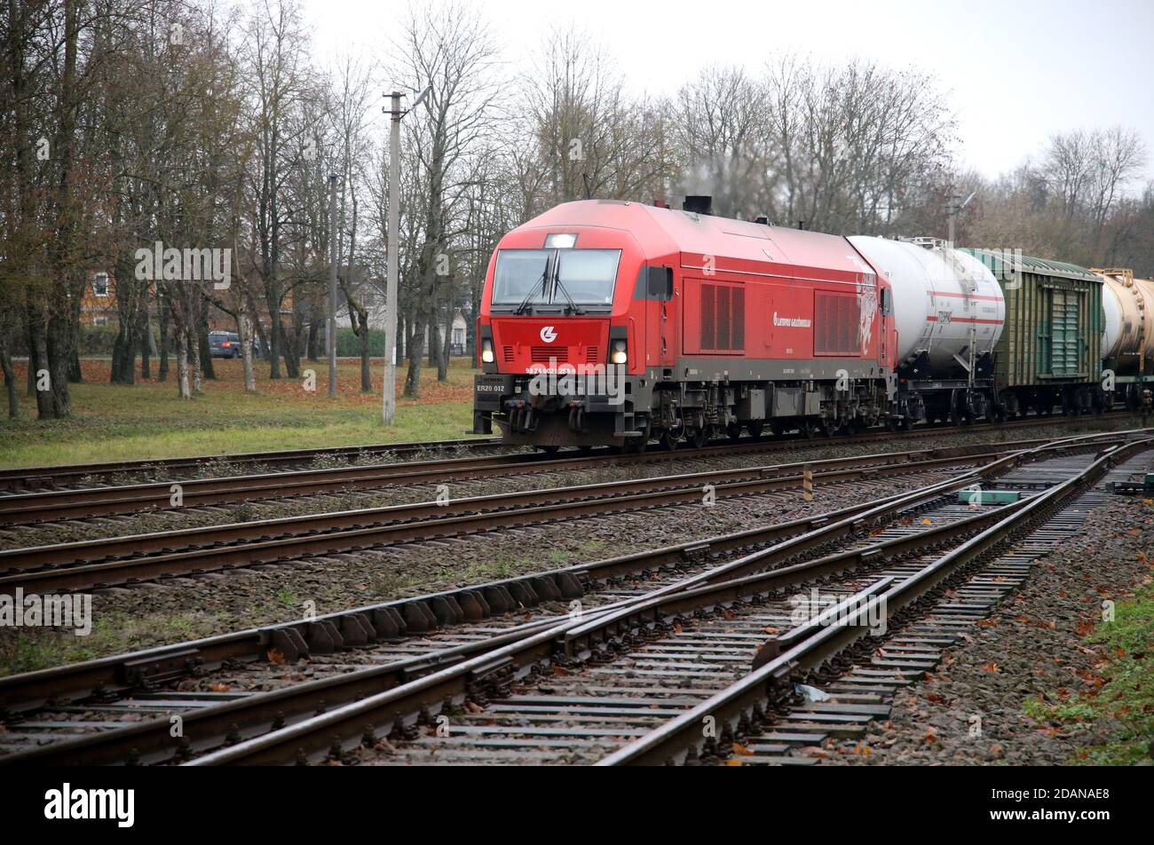 Lithuanian railways hi-res stock photography and images - Alamy