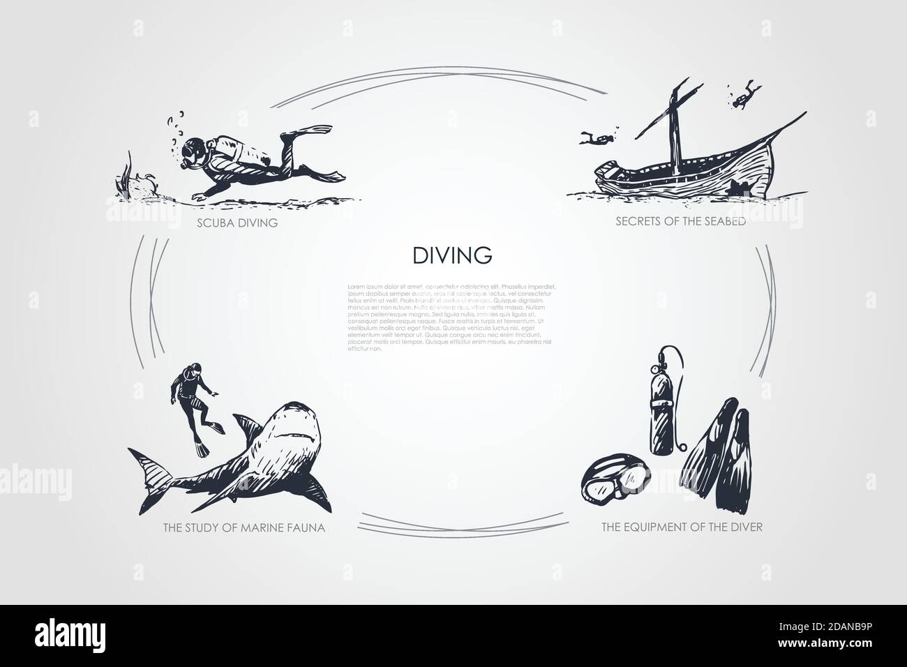 Diving - scuba diving, secrets of the seabed, the equipment of the ...