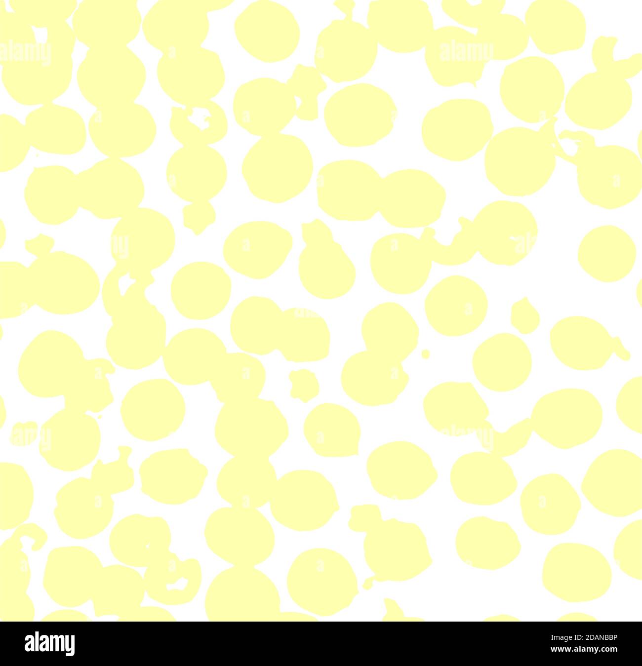 Abstract poster with geometric shapes and spots. Trendy design. Modern ...