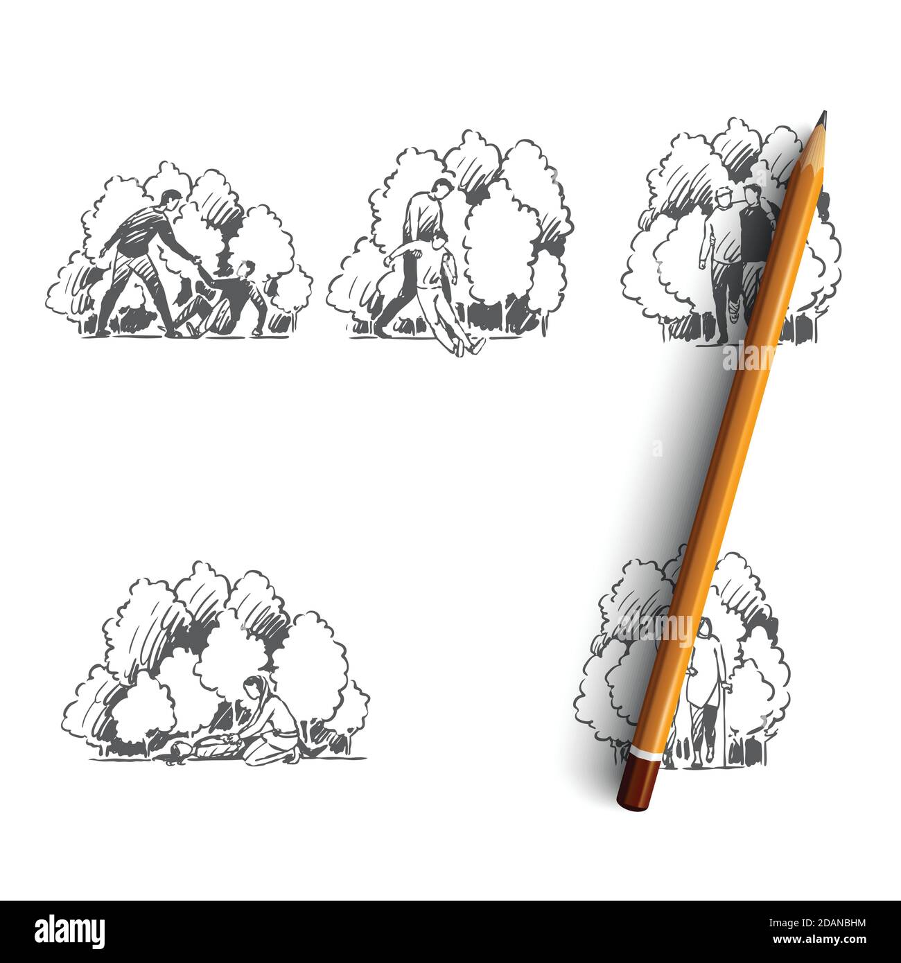 Help and hope - people helping other people in difficult situations ...