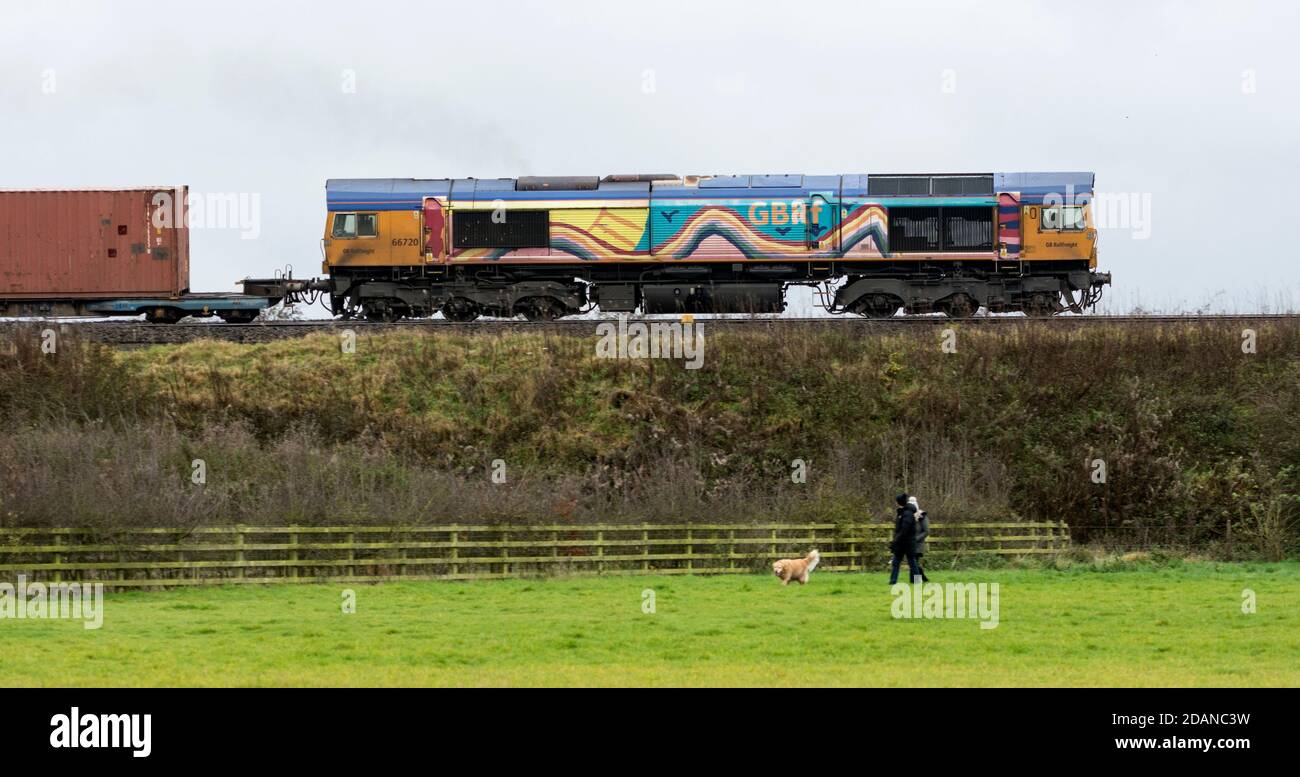 Railfreight Livery High Resolution Stock Photography and Images - Alamy