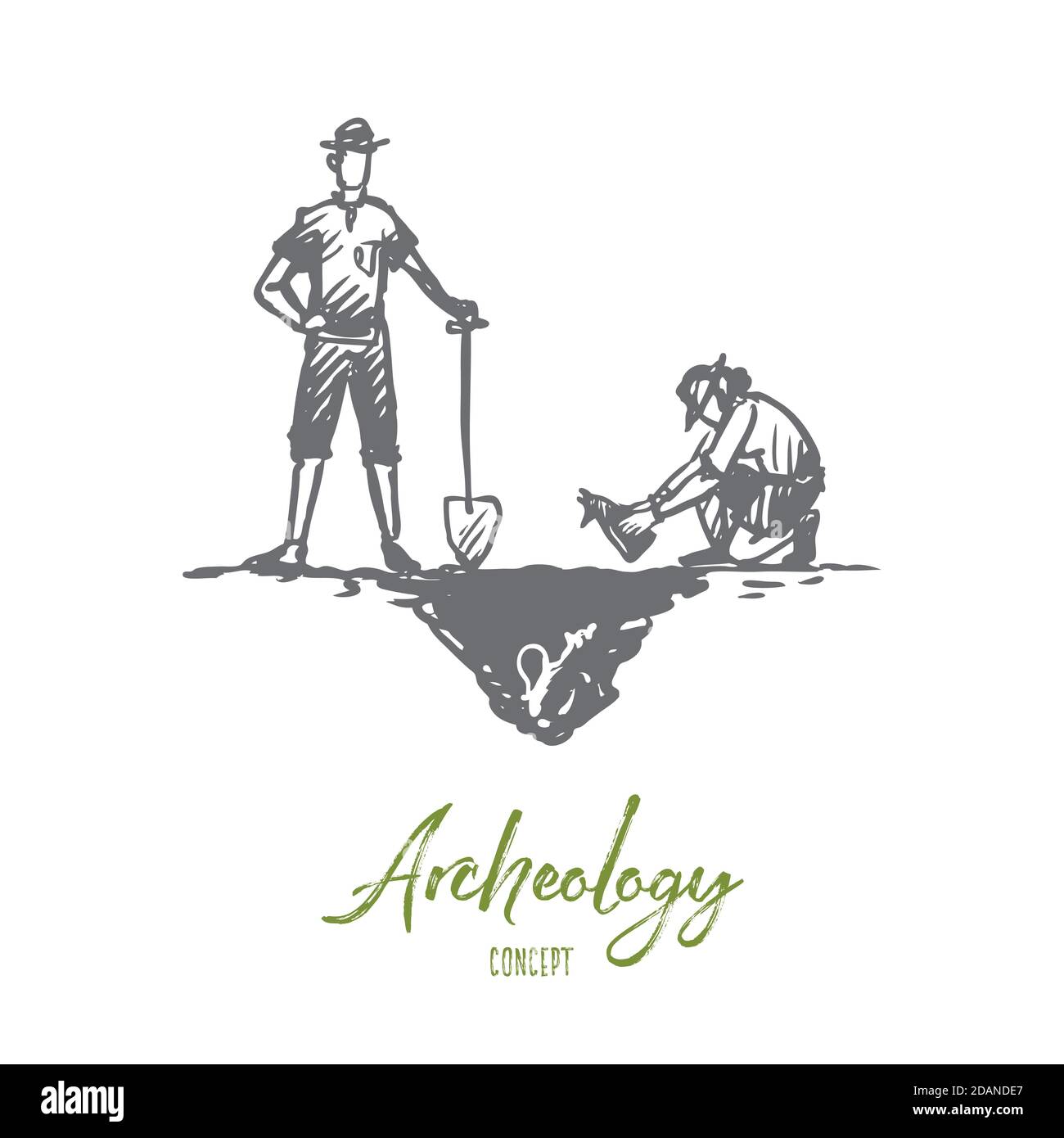 Exploration artifacts Stock Vector Images - Alamy