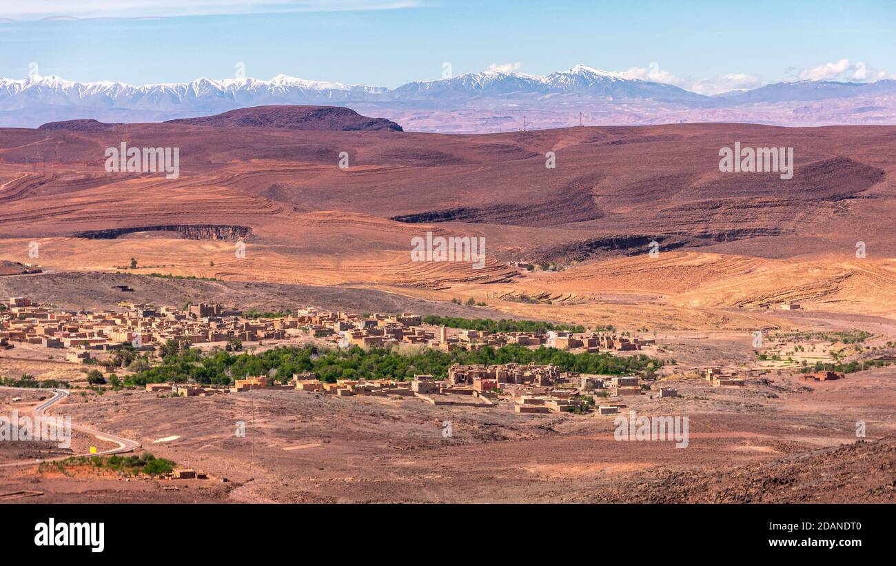 Landscape morocco summer atlas hi-res stock photography and images - Alamy