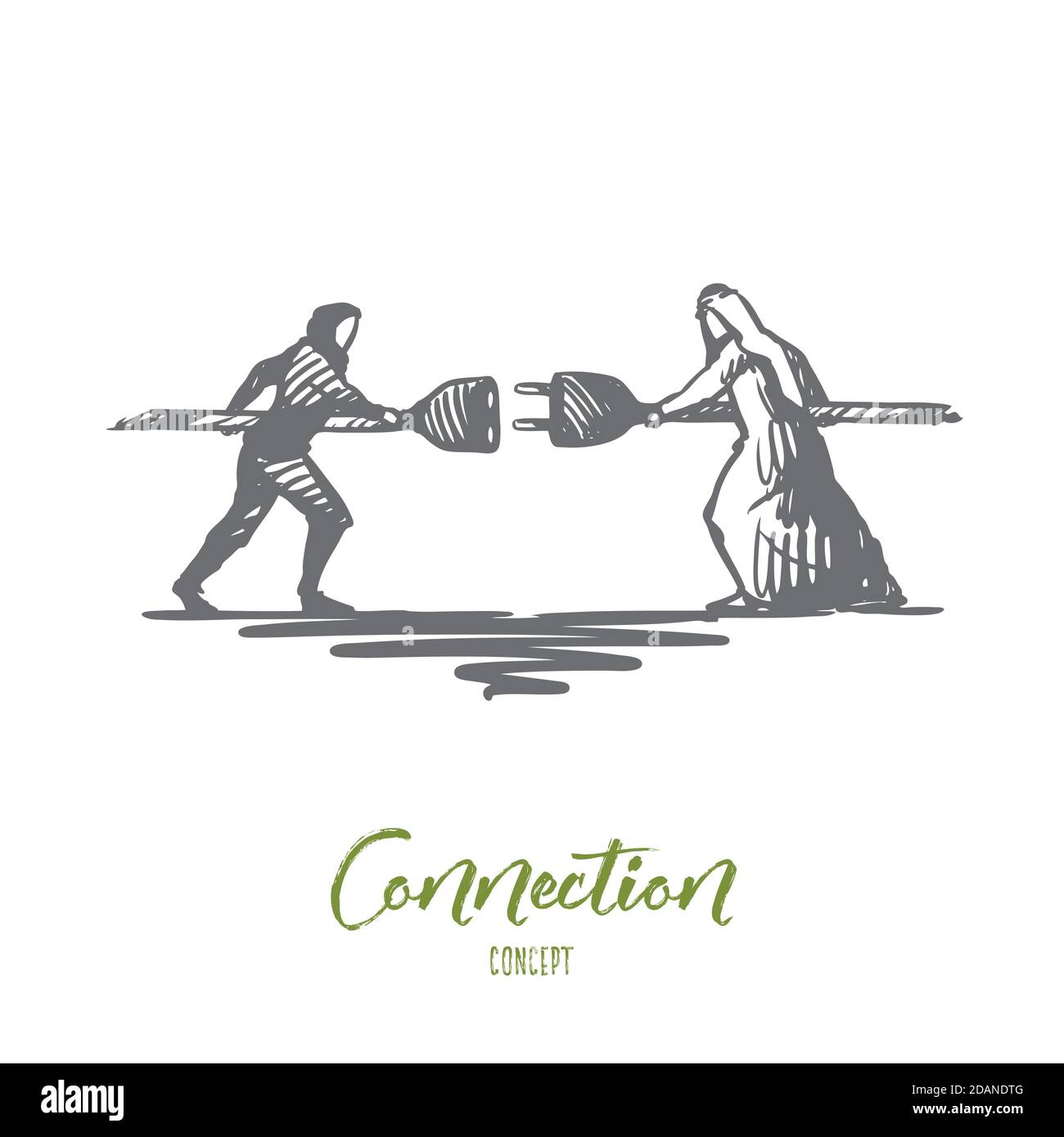 Connection, partnership, synergy, together, collaboration concept. Hand ...