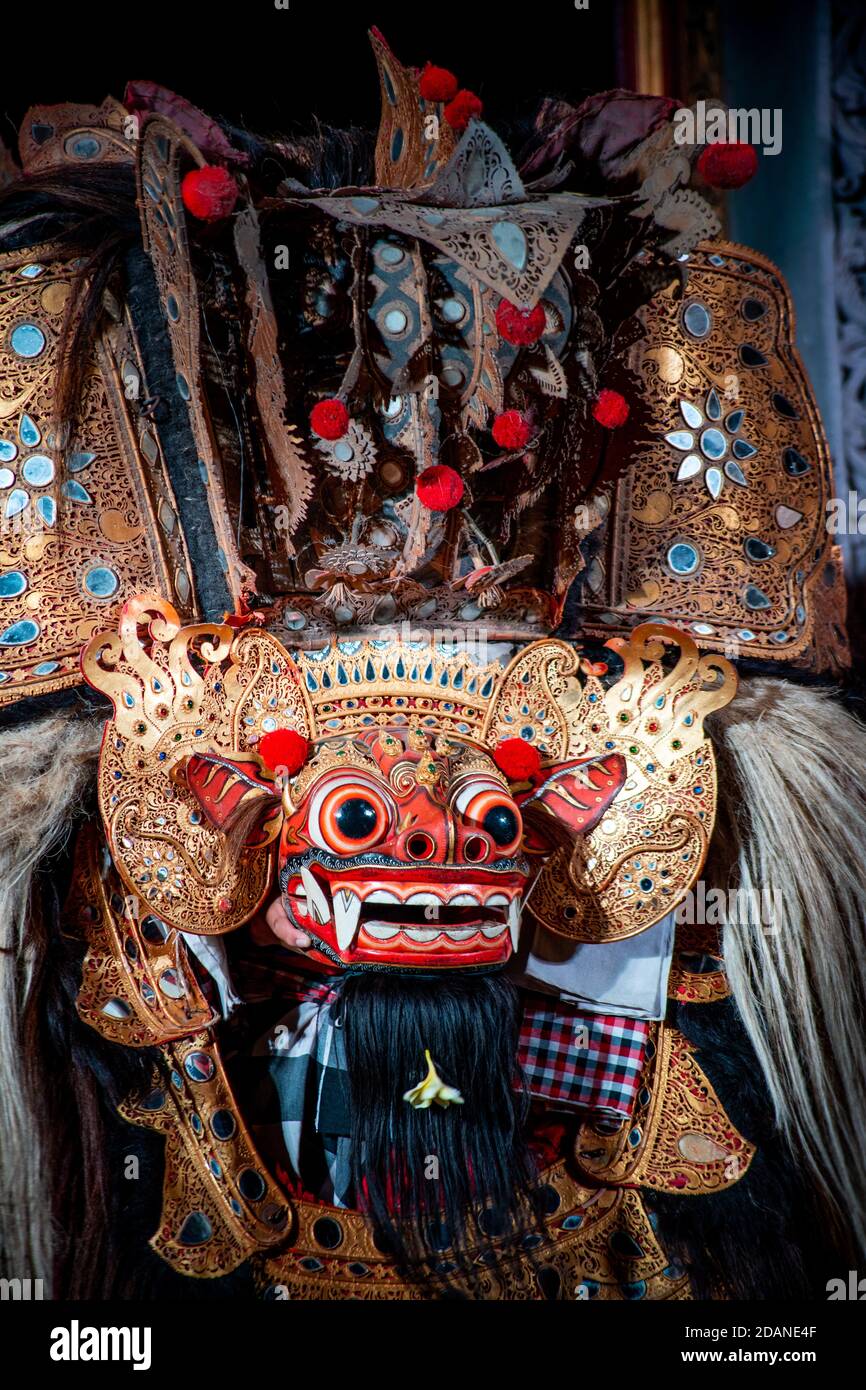 javanese barong demon close up shot Stock Photo - Alamy