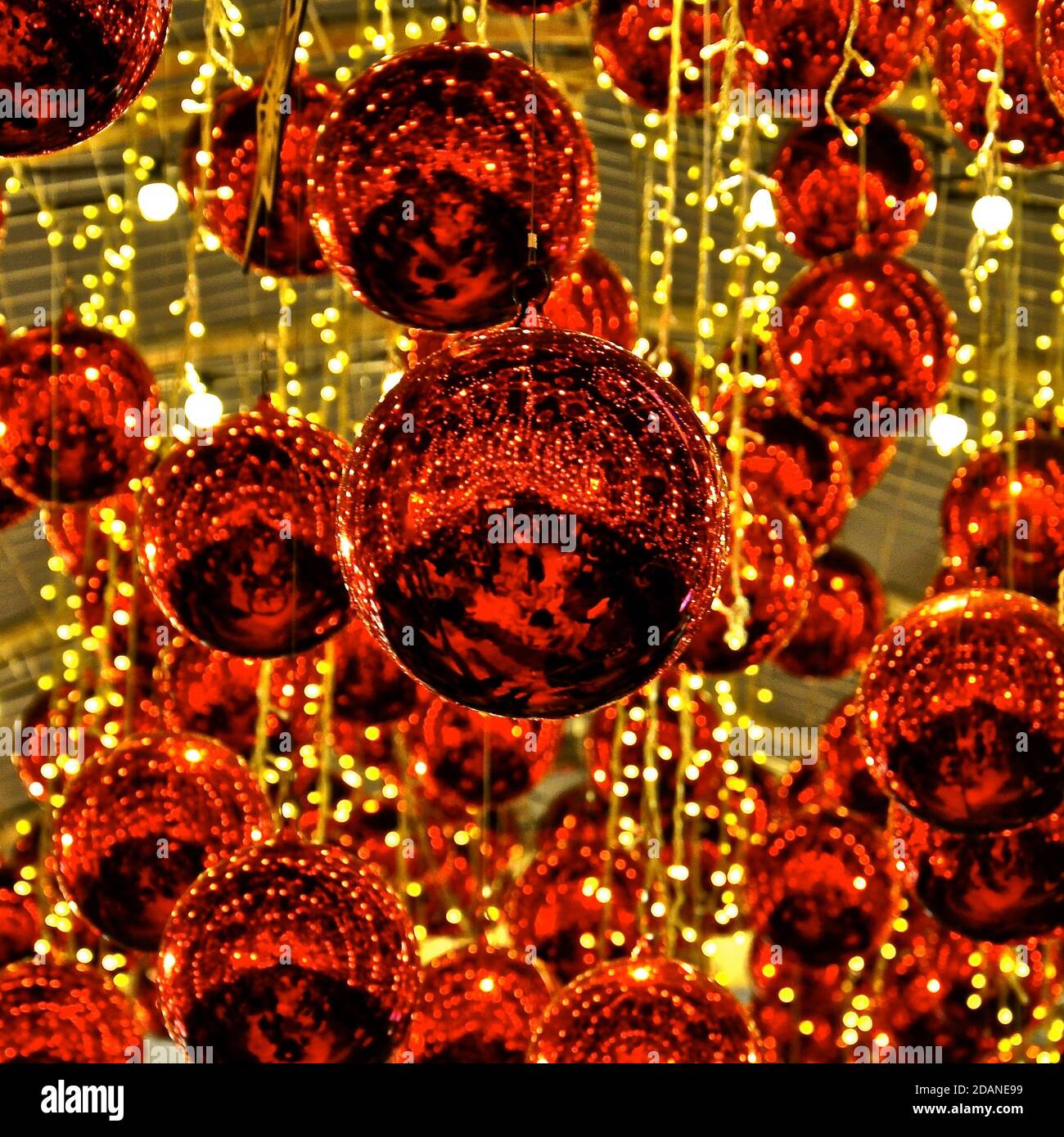 Suspended glass bauble hi-res stock photography and images - Alamy