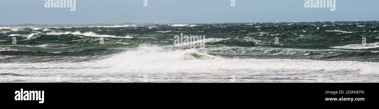 Atlantic ocean rough seas panorama Raymond Boswell Stock Photo - Alamy