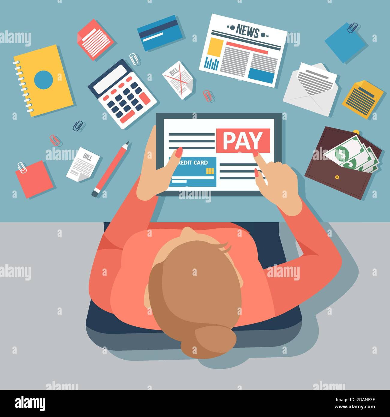 Paying Bills Images