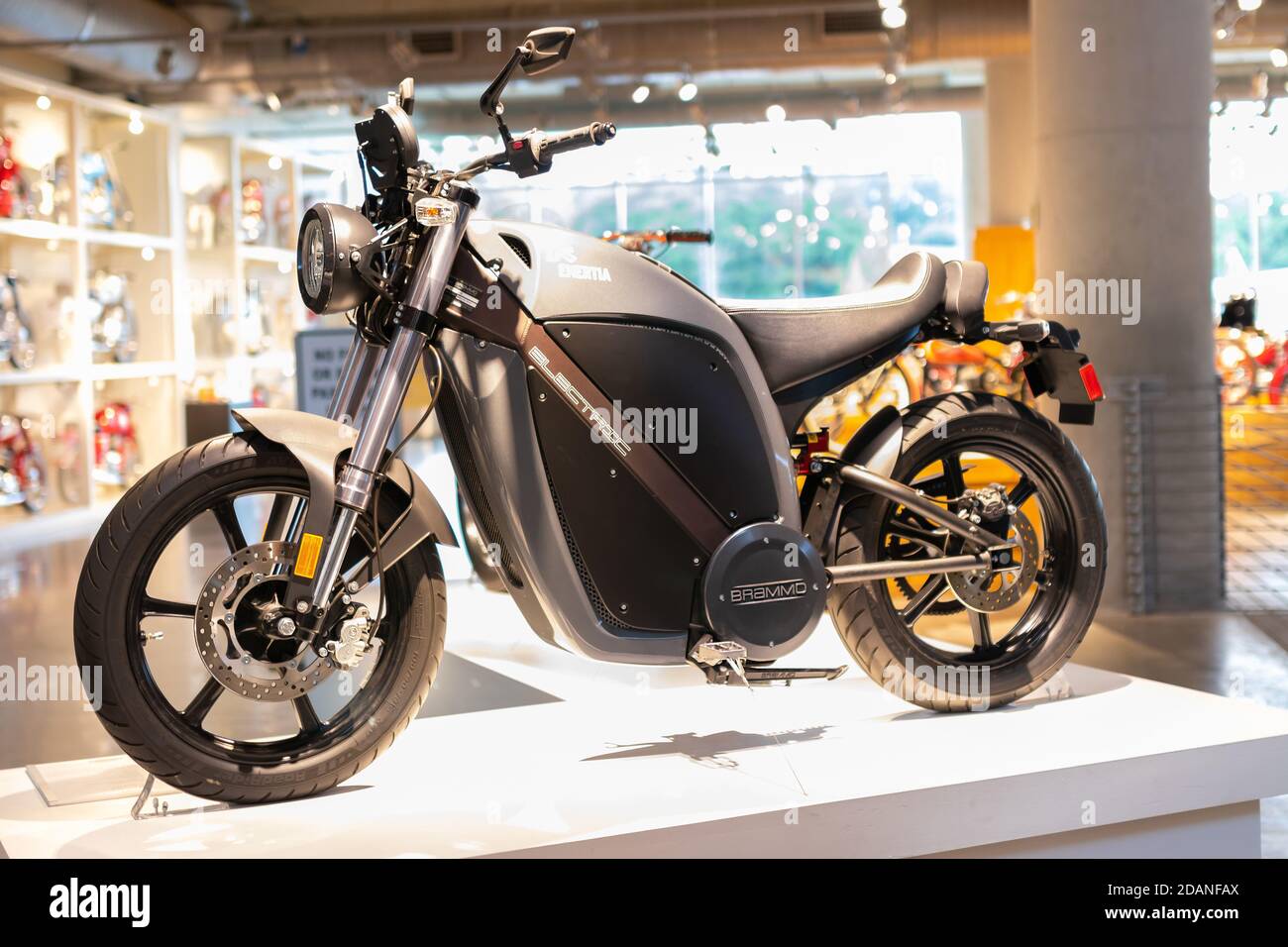 Concept electric motorcycle hi-res stock photography and images - Alamy