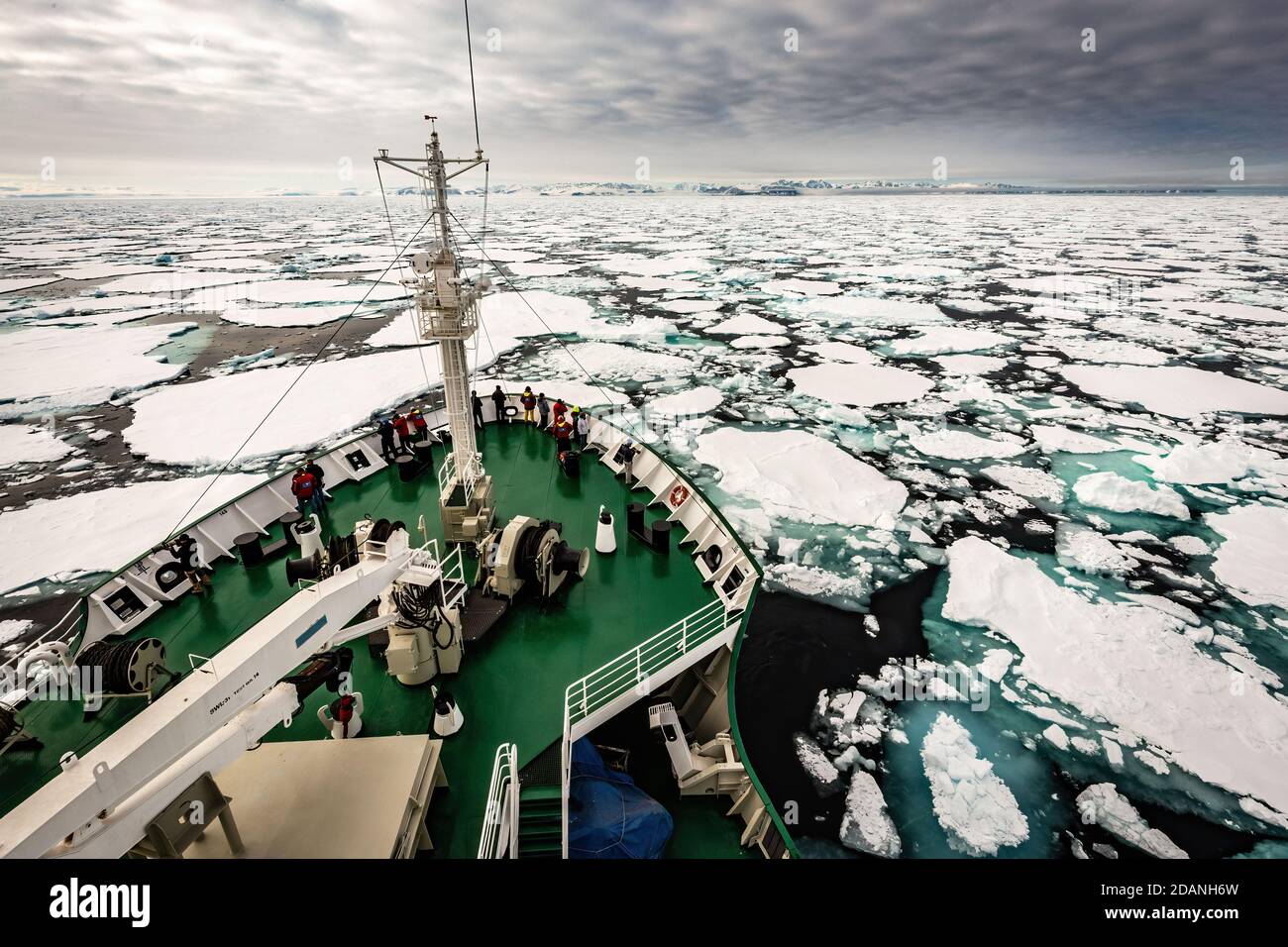 Pack ice in Svalbard Stock Photo - Alamy