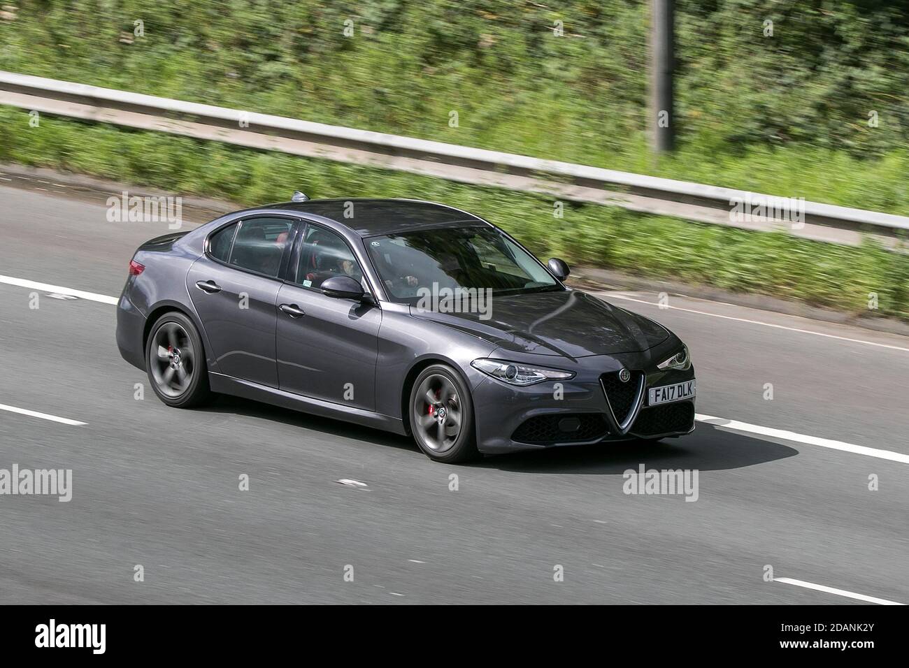 Alfa giulia grey hi-res stock photography and images - Alamy