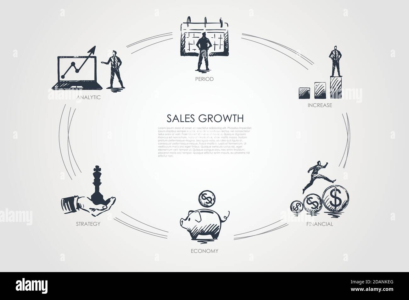 Sales growth - analytic, period, increase, economy, strategy set ...