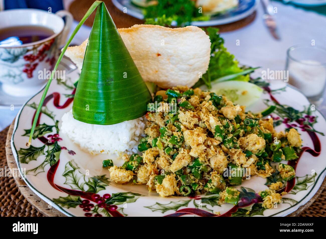 Indonesian food served rice hi-res stock photography and images - Alamy