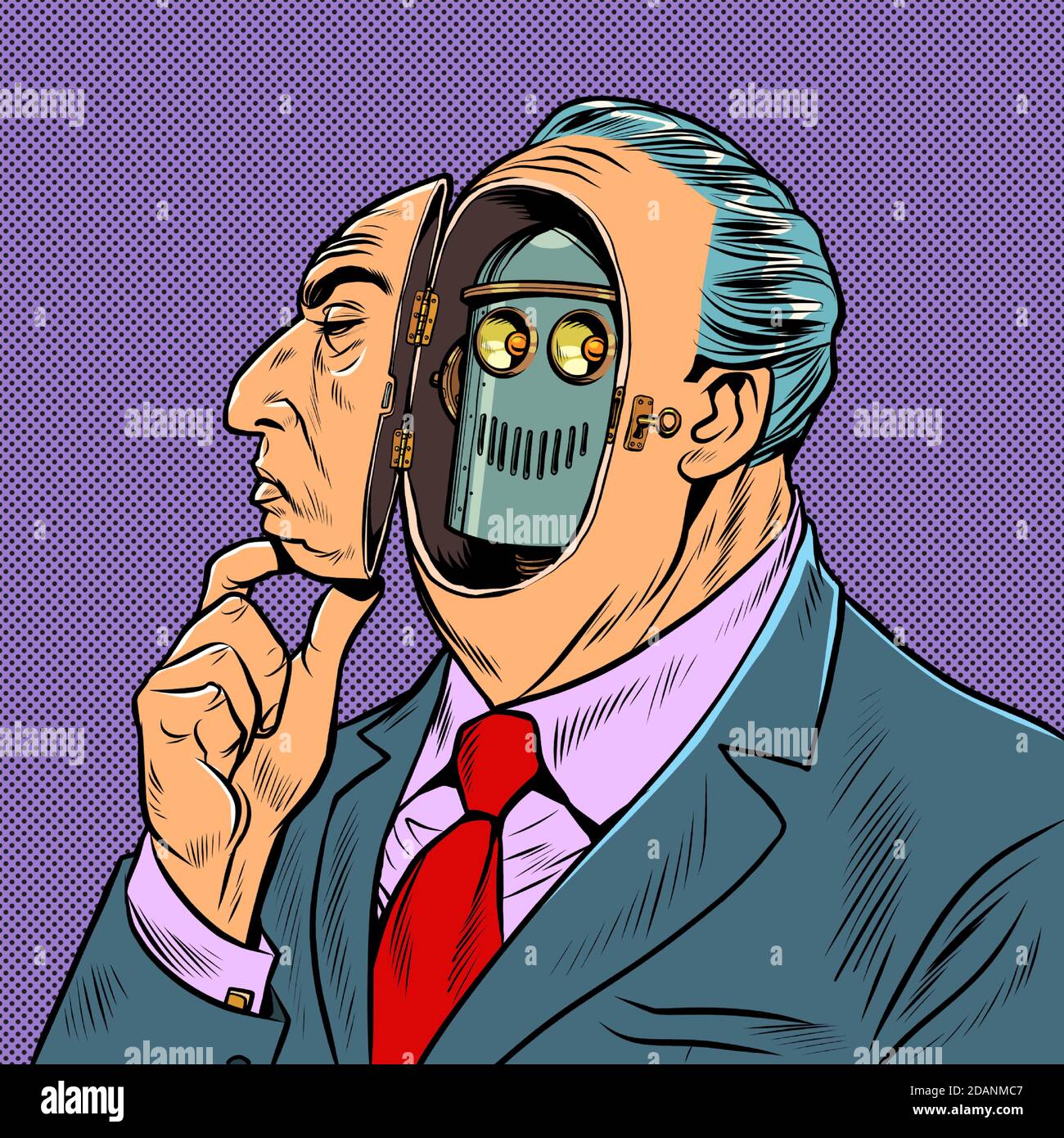 Disguises illustration Stock Vector Images - Alamy