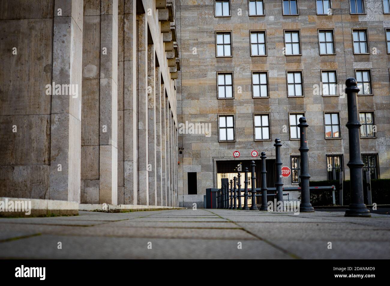 entrance to a ddr building in berlin Stock Photo - Alamy